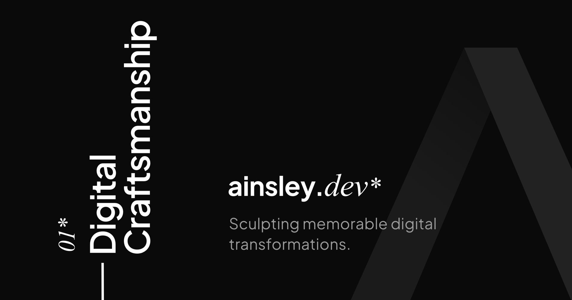 Bespoke Software, Web Design & Development in Kent & London | ainsley.dev® Bespoke Software, Web Design & Development in Kent & London | ainsley.dev®