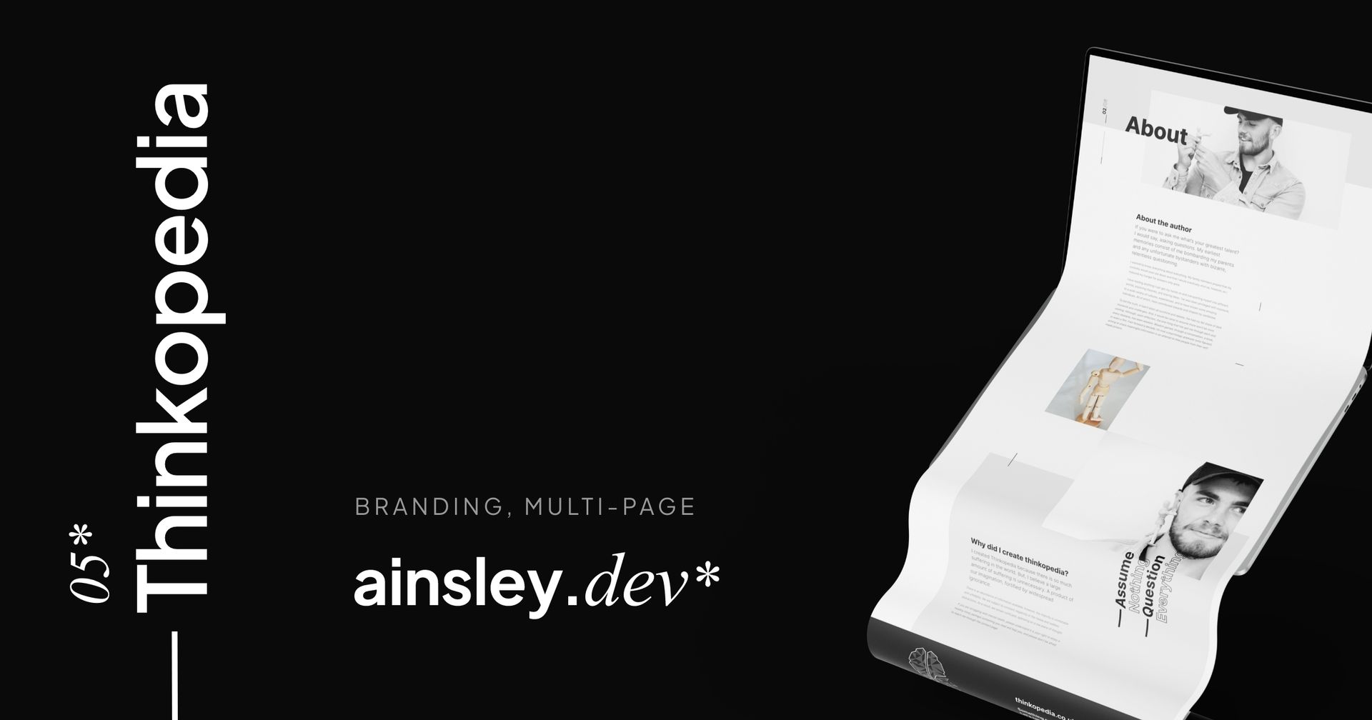 Thinkopedia - Mental Health Website Case Study | ainsley.dev® Thinkopedia - Mental Health Website Case Study | ainsley.dev®